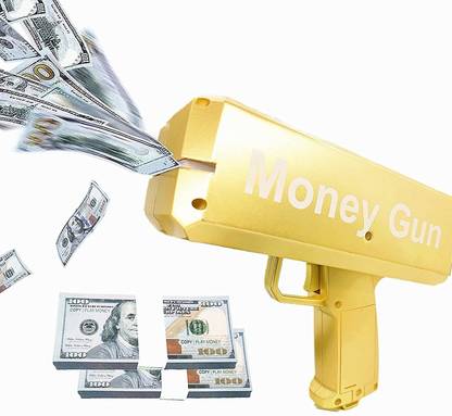 TinyTales Money injector Cash Gun Make It Rain Money Gun Guns & Darts ...