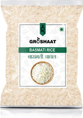 Groshaat Basmati Rice - 500 Grm (Pack of 1) Naturally Aged Basmati ...