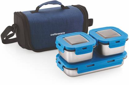 Flipkart.com | cello Max fresh foodzone lunchbox 3 Containers Lunch Box