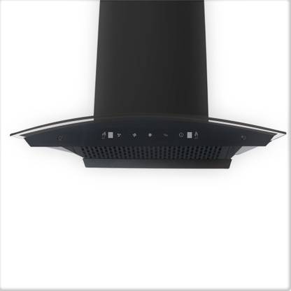 Sunflame BREEZE 60 BK AC Auto Clean Wall Mounted BLACK 1000 CMH Chimney ...