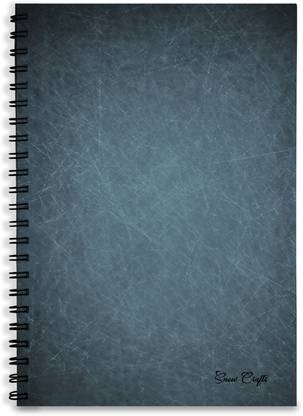 snow crafts WIRO BOUND A4 Notebook SINGLE RULE 100 Pages Price in India ...