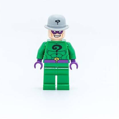 LEGO DC Comics Super Heores Minifigure The Riddler with Crowbar - DC ...
