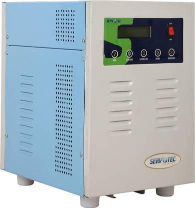 Servotech 500 VA OFFGRID Solar PCU 1kW Solar Compatible Pure Sine Wave ...