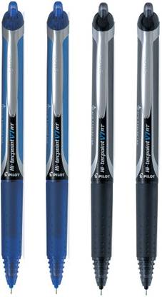 PILOT V7 RT (Blue/Black - Set of 4) Roller Ball Pen - Buy PILOT V7 RT ...