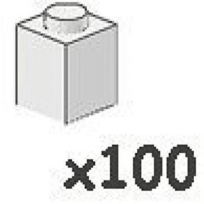 LEGO 1001x1 White Bricks Price in India - Buy LEGO 1001x1 White Bricks ...