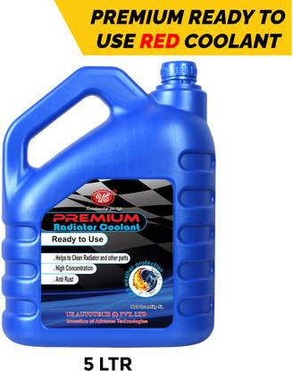 UE Premium Radiator Coolant Ready To Use Red -5 Liter Pre Mixed ...