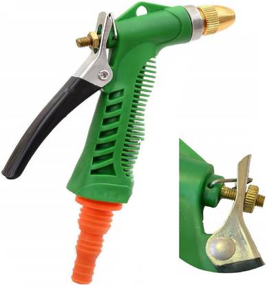 E Tac Hose Nozzle Water Spray Gun with Water Flow Control Valve Lever ...