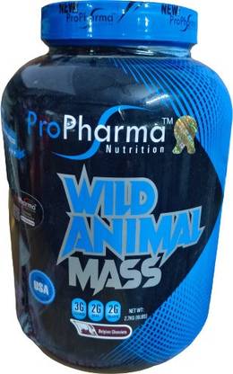 Pro Pharma WILD ANIMAL MASS GAINER 6LBS. Weight Gainers/Mass Gainers ...