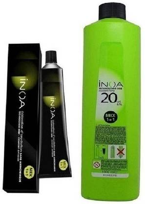 INOA Hair Colour No 6.23 Dark Iridescent Golden Blonde 60 +20Vol ...