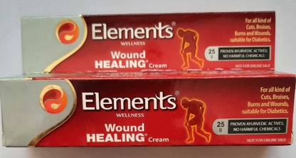 ELEMENTS WELLNESS wound healing cream Price in India - Buy ELEMENTS ...