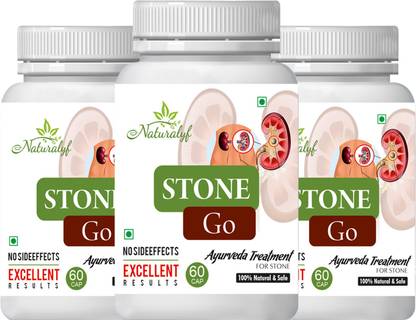 naturalyf Stone Go capsules for remove your stone (Pathari) problem 100 ...