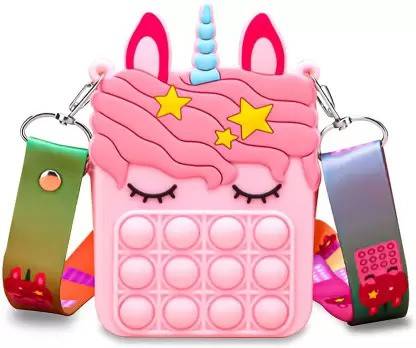 Flipkart.com | AASEFLEX Women Girls Kids, pop it Pouch Pop It Bag pink ...