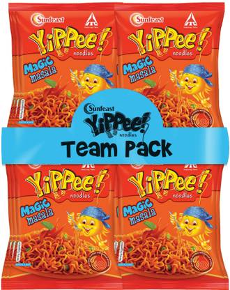 Sunfeast YiPPee! Yippee Magic Masala Instant Noodles Vegetarian Price ...