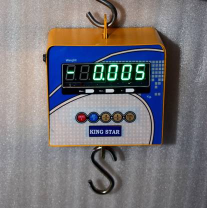 King Star Hanging Scale, Big Size, Big Display. Weighing Scale Price in ...