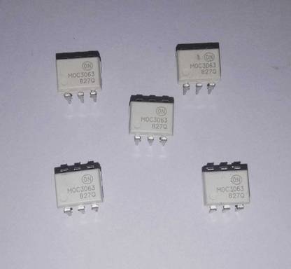 KTC CONS LABS 5 Pcs MOC3063 IC - Zero-Cross Triac OptoIsolator IC Light ...