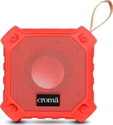 Buy Croma 5W Portable Bluetooth Speaker, Built in Mic, 21H of Play Time ...