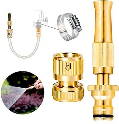 SEE INSIDE Brass Water Spray Nozzle With Clamp Hose Connector Price in ...