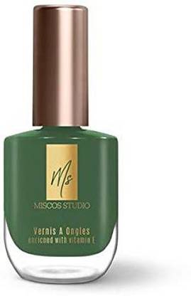 Miscos Trending Emerald Green,Vernis A Ongles Glossy Amazon green ...