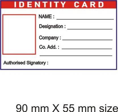 NOZOMI Paper ID Badge Reel Price in India - Buy NOZOMI Paper ID Badge ...