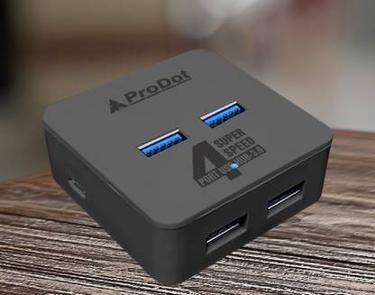 PRODOT 4 PORT HUB CUBE 3.0 WITH UPTO 5GBPS SPEED CUBE 10X USB Hub Price ...