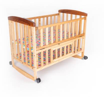 MYLO Noah Baby Wooden Cot with Rocker & Wheel Cot - Buy baby Cot - Buy ...