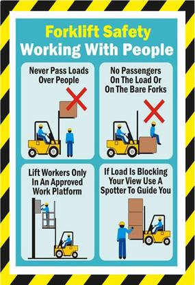 SRG INFOTECH forklift safety Emergency Sign Price in India - Buy SRG ...