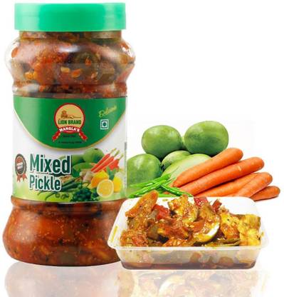Lion Brand Mixed Vegetable Pickle Mixed Vegetable Pickle Price in India ...