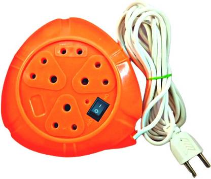 Sanhan ELECTRIC BOARD MULTI PLUG 4 sockets with 3.5 m wire 4 Socket ...