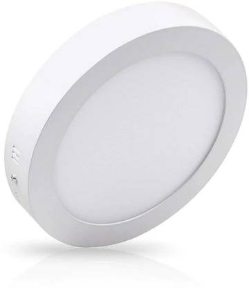 LATAAR LED Surface Round Panel Light with Adapter (PACK OF 1, 20 WATT ...