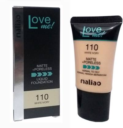 maliao Love Me Liquid Foundation Matte With Poreless Foundation White ...
