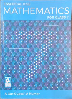 Essential ICSE Mathematics For Class 7: Buy Essential ICSE Mathematics ...