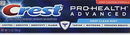 Crest Pro-Health Advanced Deep Clean Mint Toothpaste, 5.1 Ounce ...