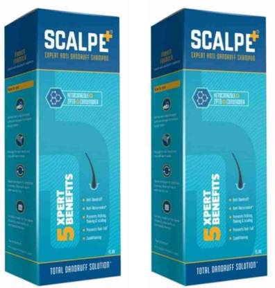 SCALPE Puls Anti Dandruff Shampoo (pack of 2) 75ml - Price in India ...