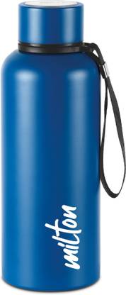 MILTON Aura 750 Thermosteel Bottle, Dark| 24 Hours Hot and Cold 750 ml ...