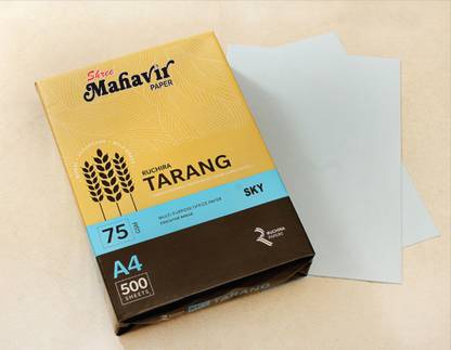 Flipkart.com | SHREE MAHAVIR PAPER Tarang Paper,Fast Drying,500Sheet ...