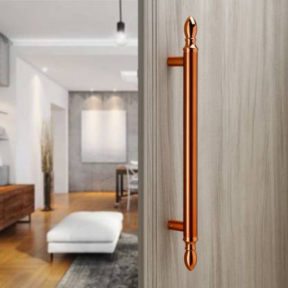 LAPO 1002 Door Handles for Main Door/Glass Door Handle(12 inches, Rose ...