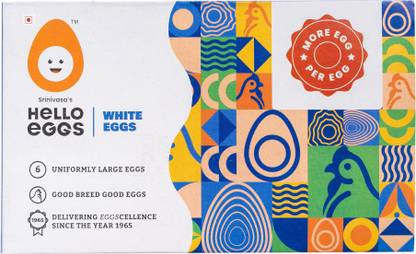 HELLO eGGS Hen White Eggs Price in India - Buy HELLO eGGS Hen White ...