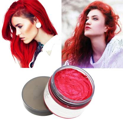 PSRO New Temporary Hair Color Wax Red Hair Wax Hair Wax - Price in ...