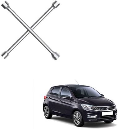 AUTO PEARL Car Wheel Nut Spanner Wrench for Tiago Double Sided Lug ...