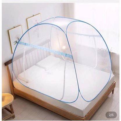 statvera Double Bed Nets for King Size Foldable Machhardani HDPE - High ...