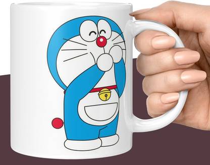 NH10 DESIGNS Doraemon Nobita Cartoon Printed Coffee Cup For Girls Boys ...