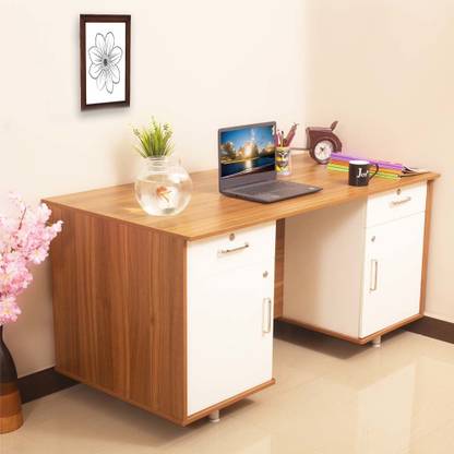 NEUDOT SPLASH Engineered Wood Office Table Price in India - Buy NEUDOT ...