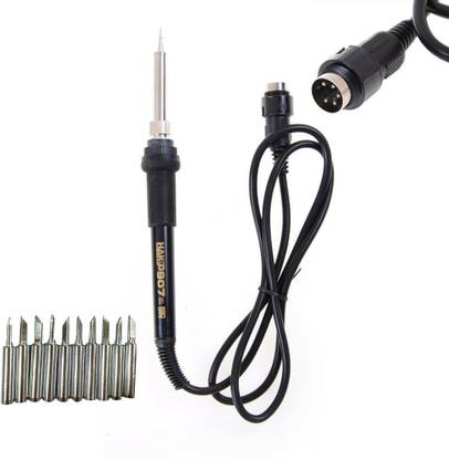Hakko 907, Soldering Iron 24V ESD Safe With 10 Extra Different Bits Thailand 50 W Temperature ...