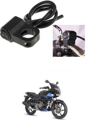 Qiisx CNC On/Off Motorcycle Handlebar Fitting Switch For Bajaj Pulsar ...