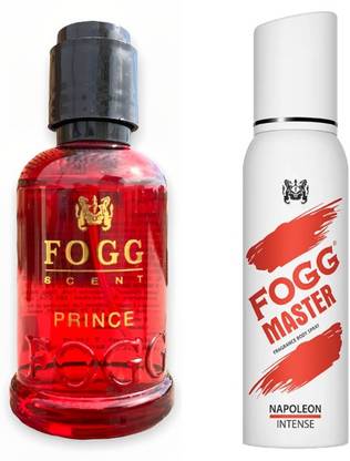 Buy FOGG Prince Perfume 30ml + Master Napoleon Body Spray Deodrant ...