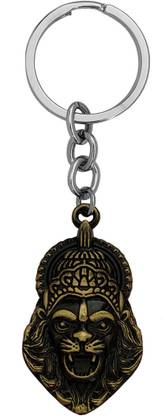 M Men Style God Vishnu avatar Narasimha Lion Head KeychainSkey2022241 ...