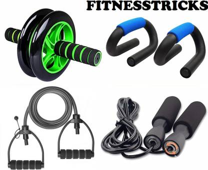 Fitnesstricks Gym Home Workout Set Fitness Accessory Kit Kit - Buy ...