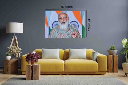Narendra Modi Sticker Poster|Famous Personality Wall Sticker Poster For ...