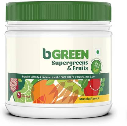 bGreen by HealthKart Supergreens Multivitamins with Fruits Extracts ...