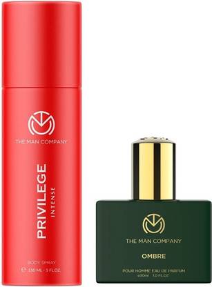 THE MAN COMPANY Privilege Intense Deodorant for Men 150ml with Ombre ...